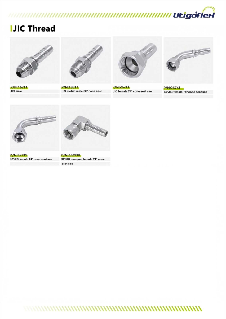 JIC Thread - Utigoflex